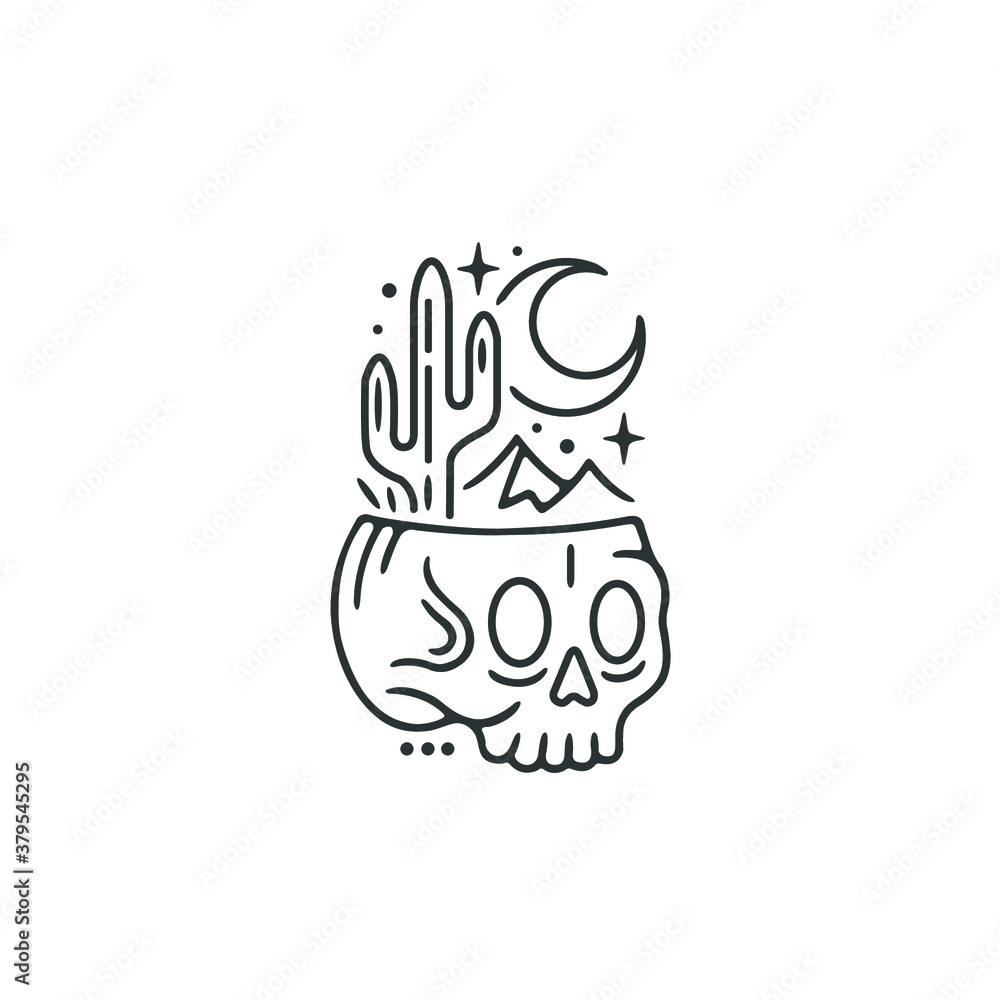 amazing of fine line art, a combination of a simple and a clean, is a ...