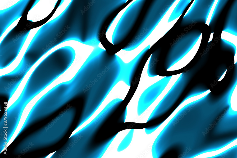 Abstract blue background. Smooth black wave . Scratched Plastic. Dark ...