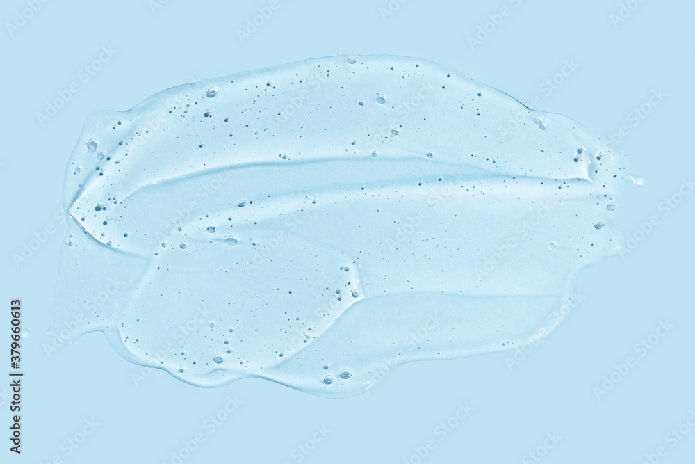 Texture transparent gel. Serum skincare product. Moisturizer jelly hair ...