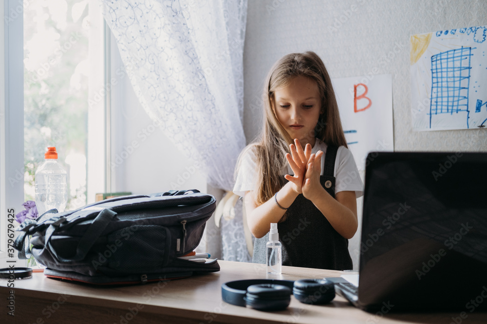Back to school, schoolchildren hygiene, safety precautions after ...