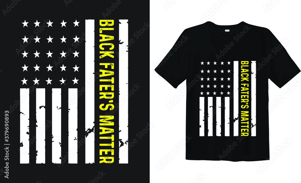 Vetor de Black lives america flag. Black Lives Matter quotes. Racism T ...