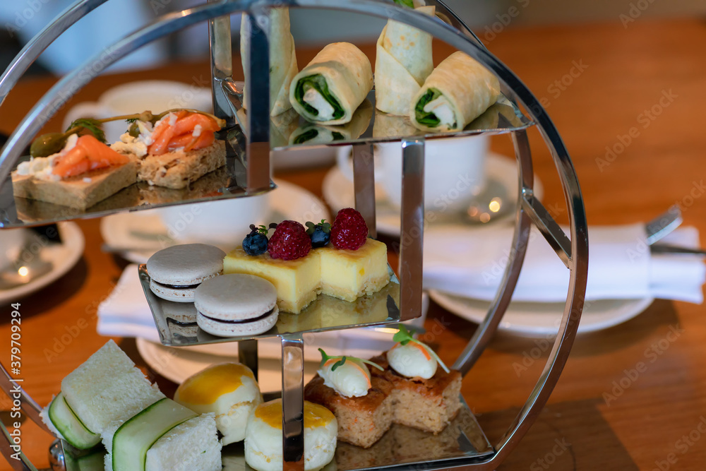 afternoon tea and dessert. afternoon tea set,high tea set with dessert ...