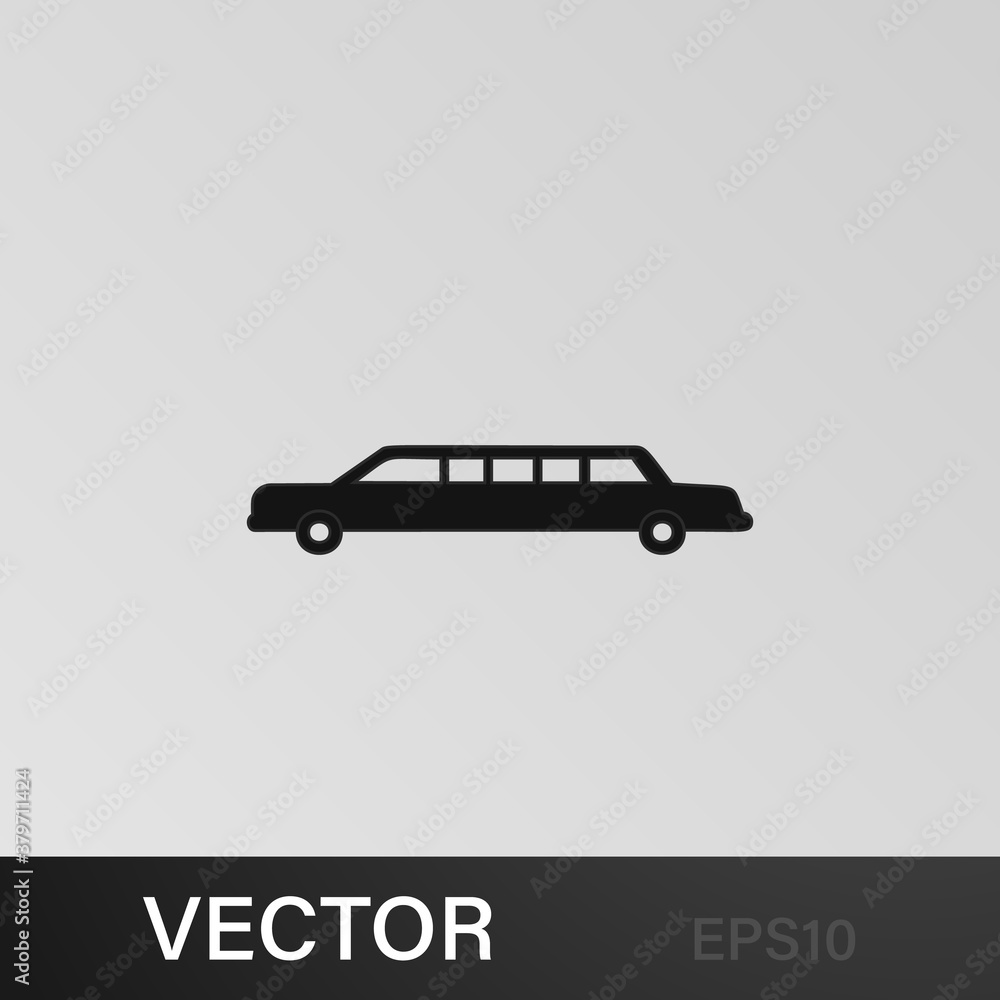 car limousine icon. Element of car type icon. Premium quality graphic ...