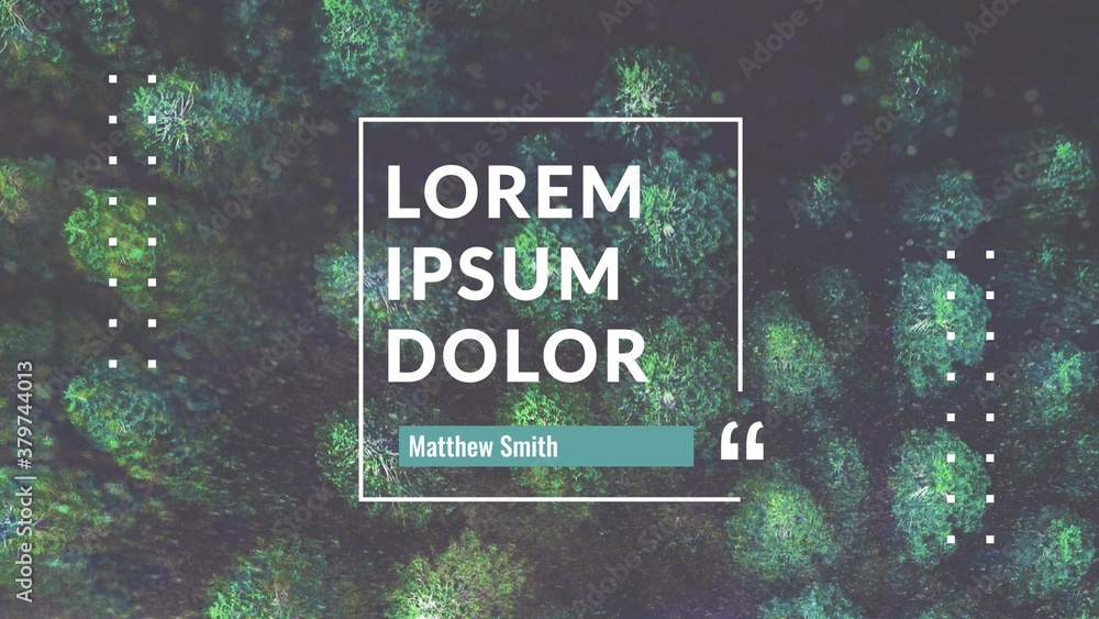 Minimal Clean Slides Title Overlay Stock Template | Adobe Stock