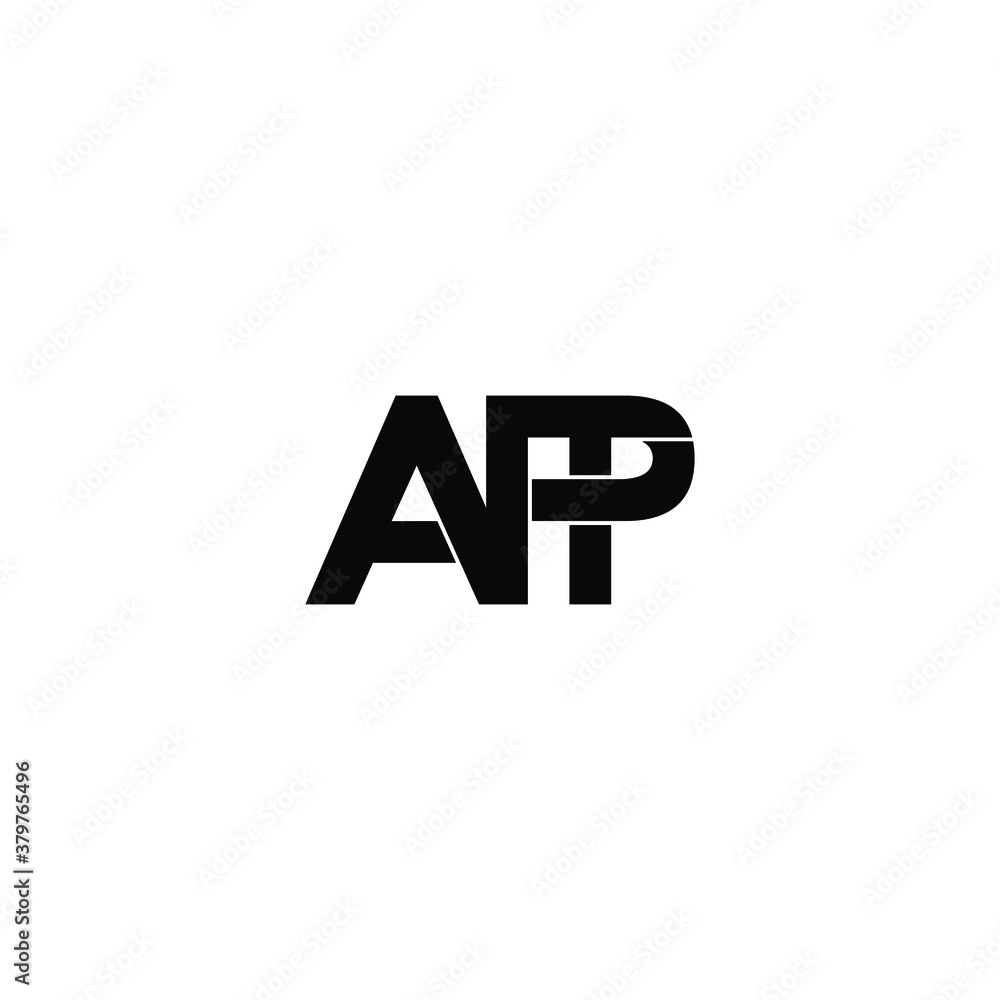 apt letter original monogram logo design Stock Vector | Adobe Stock