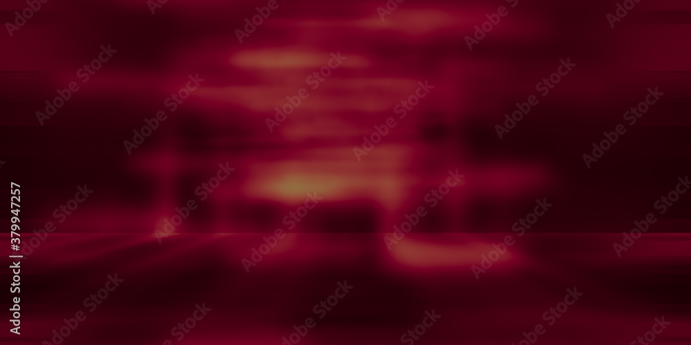 perspective floor backdrop red room studio with light red gradient ...
