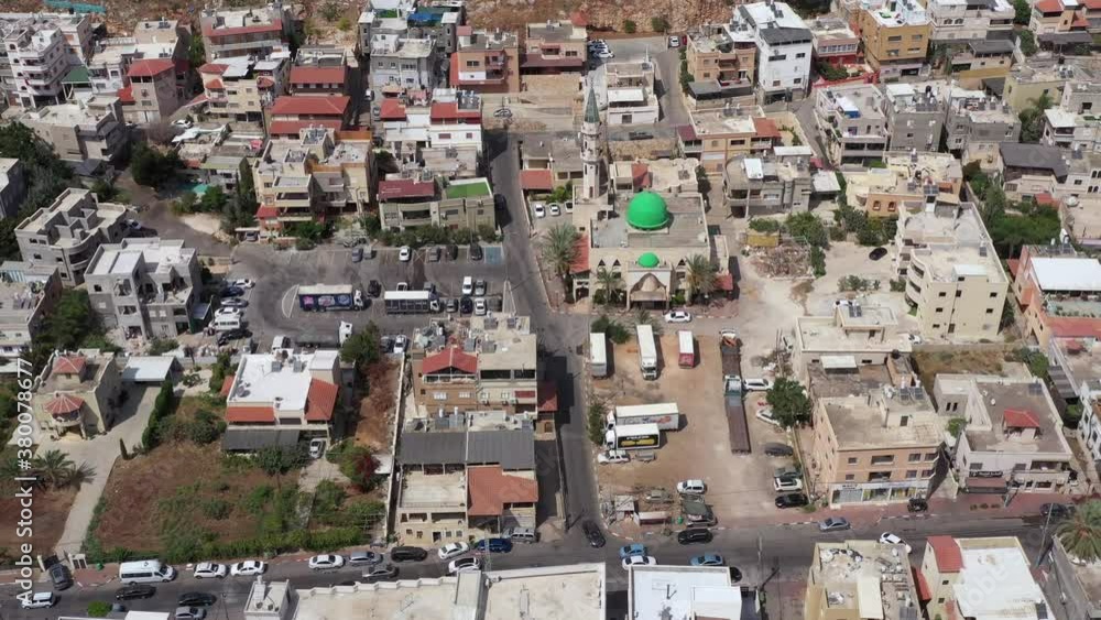 Corona virus second lockdown over Majd al Krum, a large Muslim village ...