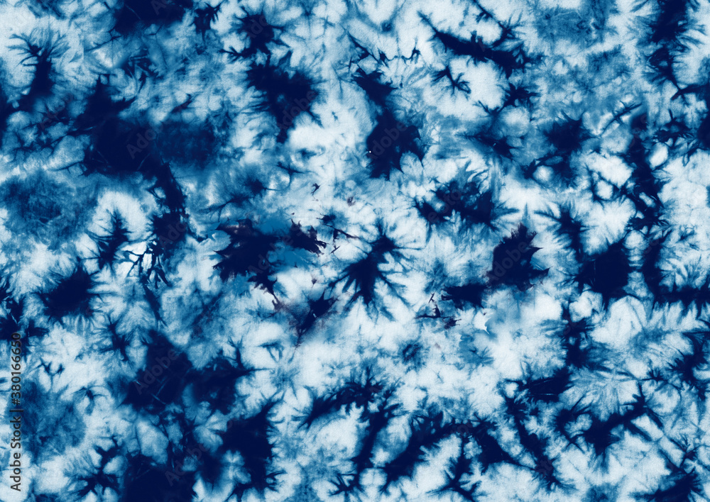 INDIGO BLUE EFFECT TIE DYE SHIBORI PRINT Stock Illustration | Adobe Stock