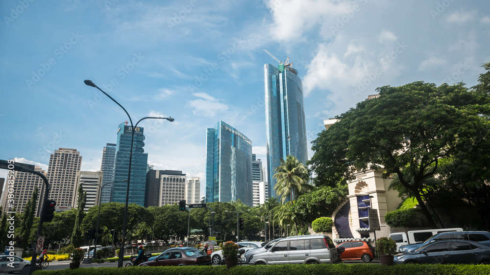 Foto de Makati, Metro Manila, Philippines - Modern office buildings ...