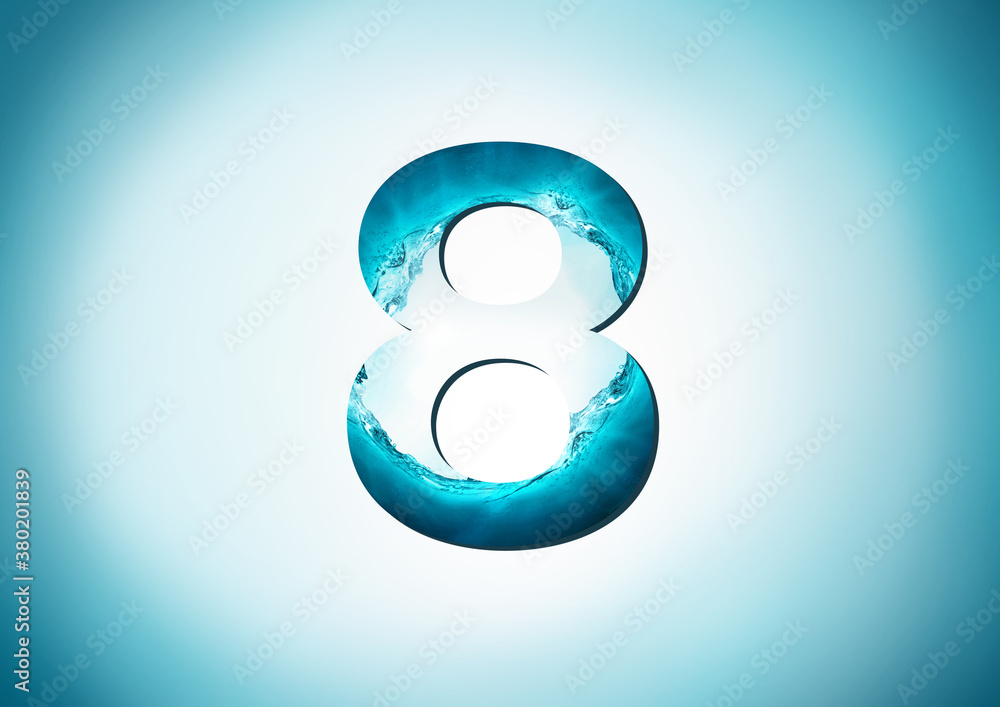 letter of water alphabet, alphabetic water letters, letter a to z and 1 ...