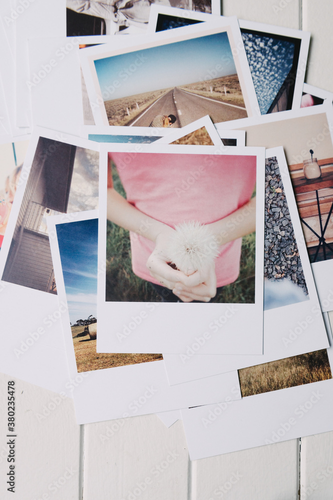 polaroid photos Stock Photo | Adobe Stock