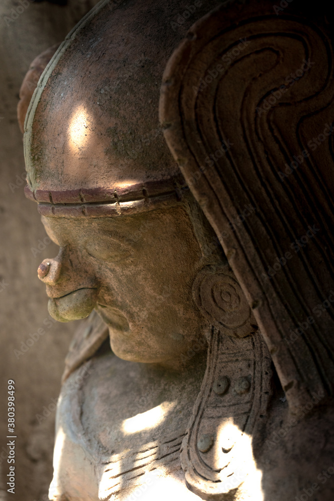 prehispanic sculpture from Ecuador Stock Photo | Adobe Stock