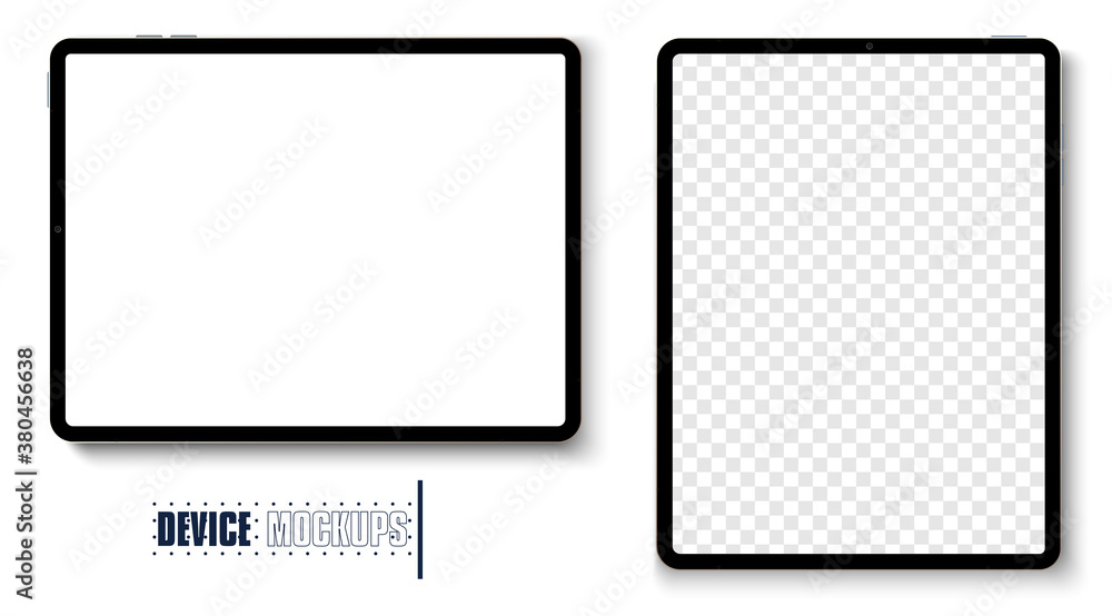 New version Apple iPad pro 2020 space gray of premium tablet in trendy ...