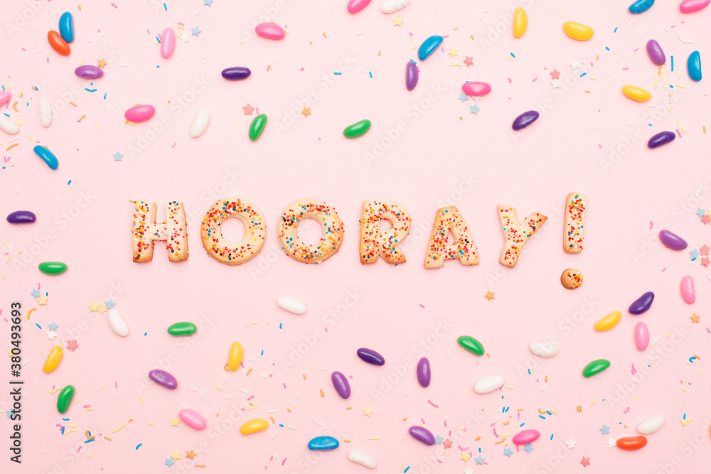 Hooray Type Stock Photo | Adobe Stock
