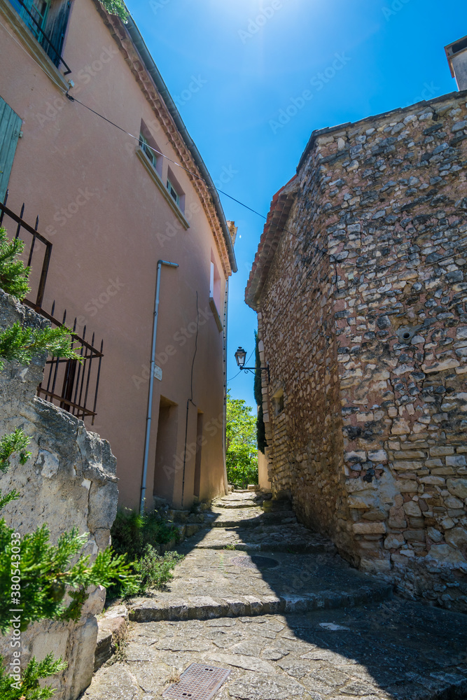 Le Barroux, village perché du Luberon en France. Stock Photo | Adobe Stock