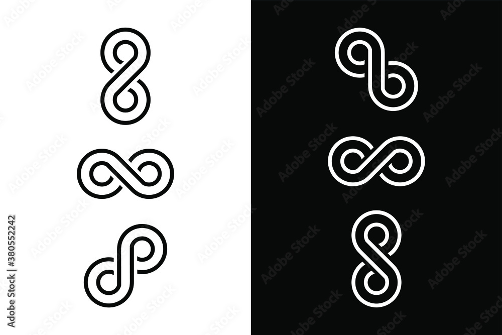 Interlocking circles for design concept. Very suitable in various ...