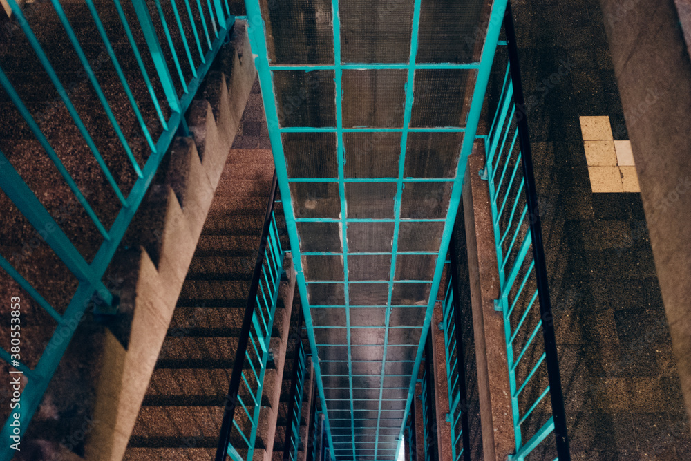 Residential Building Interior From the Communist Era Stock Photo ...