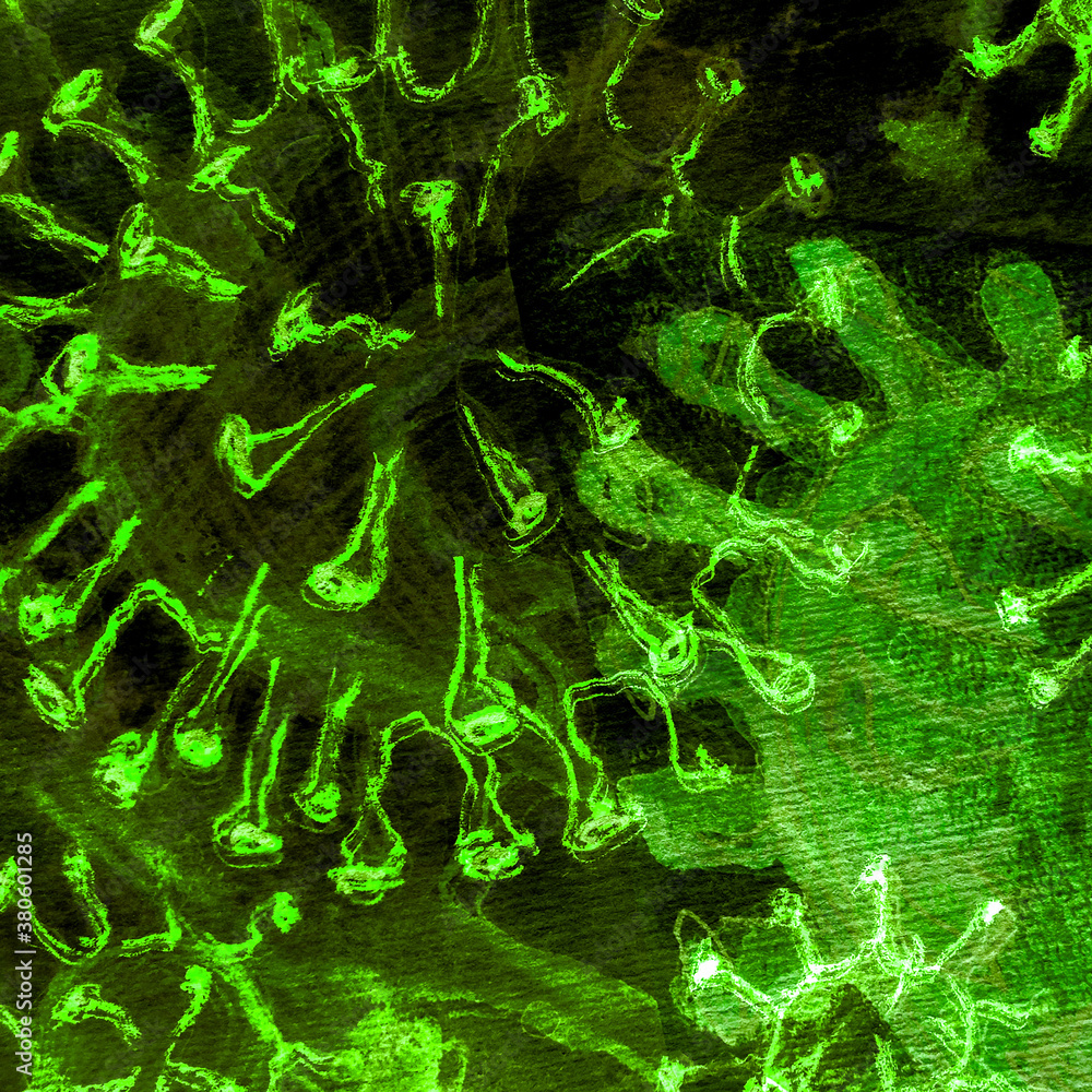 Lime Cell Abstract. Bright Cancer Genetics. Olive Cells Biology ...