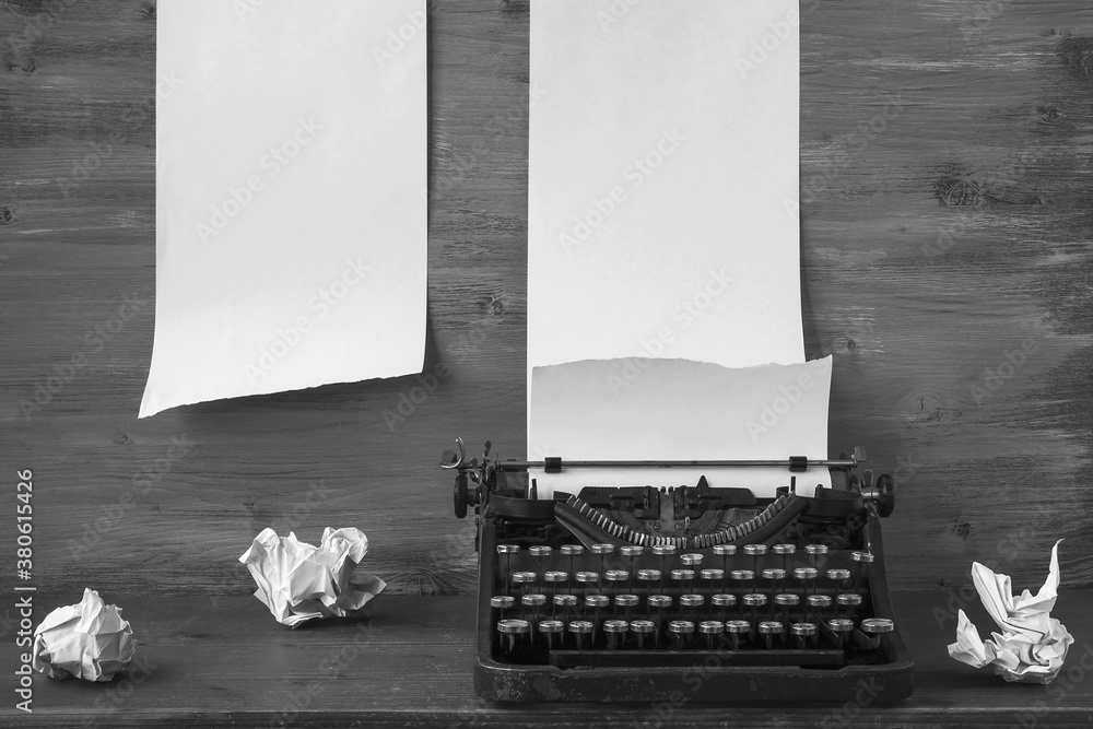 Typewriter Paper Photography