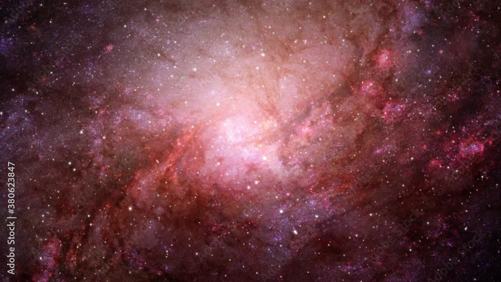 Seamless loop space Travel in the Central Region of Spiral Galaxy M83 ...