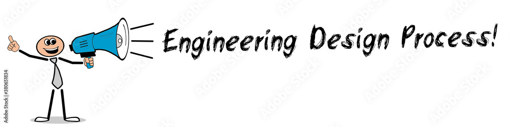 Engineering Design Process! Stock Illustration | Adobe Stock