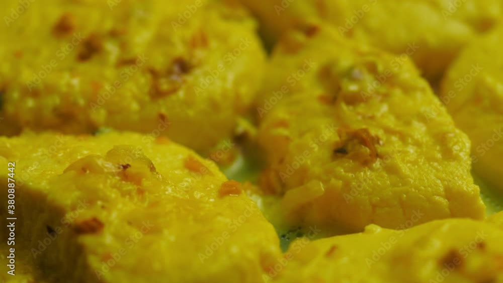 Traditional Indian Rasmalai Recipe close-up - food recipes Stock Video ...