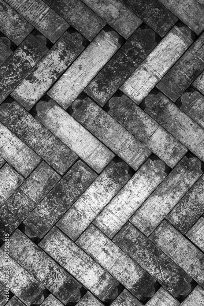 Woven mosaic lead bar background Stock Photo | Adobe Stock