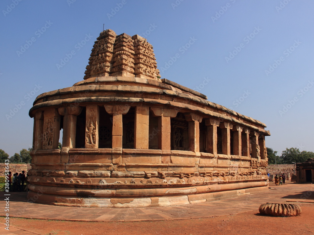 Pattadakal, Paṭṭadakallu or Raktapura, is a complex of Hindu and Jain ...