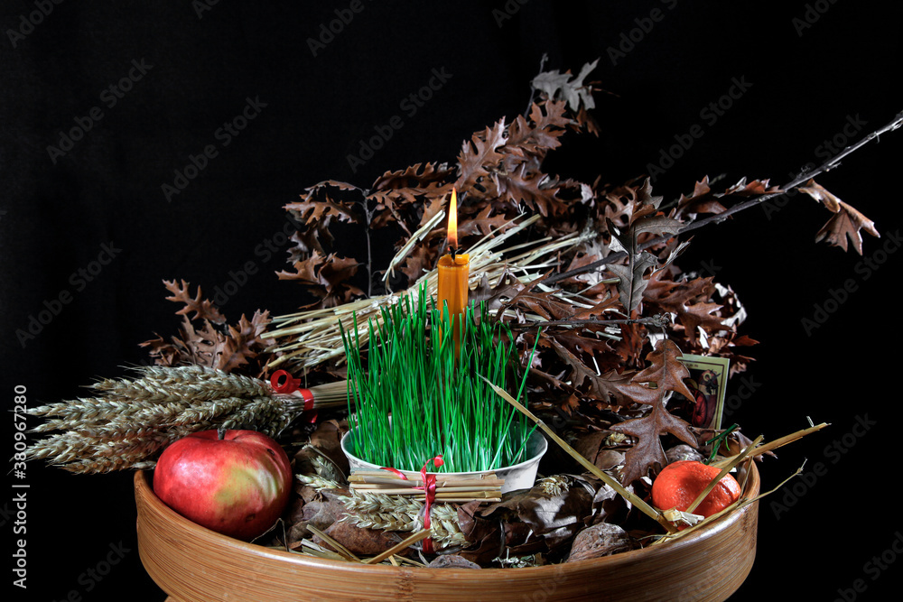 Orthodox objects and symbols in Serbia Stock Photo | Adobe Stock