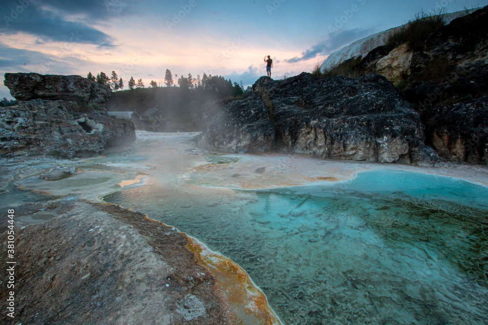 Sipoholon Hot Spring in North sumatera INdonesia Stock Photo | Adobe Stock
