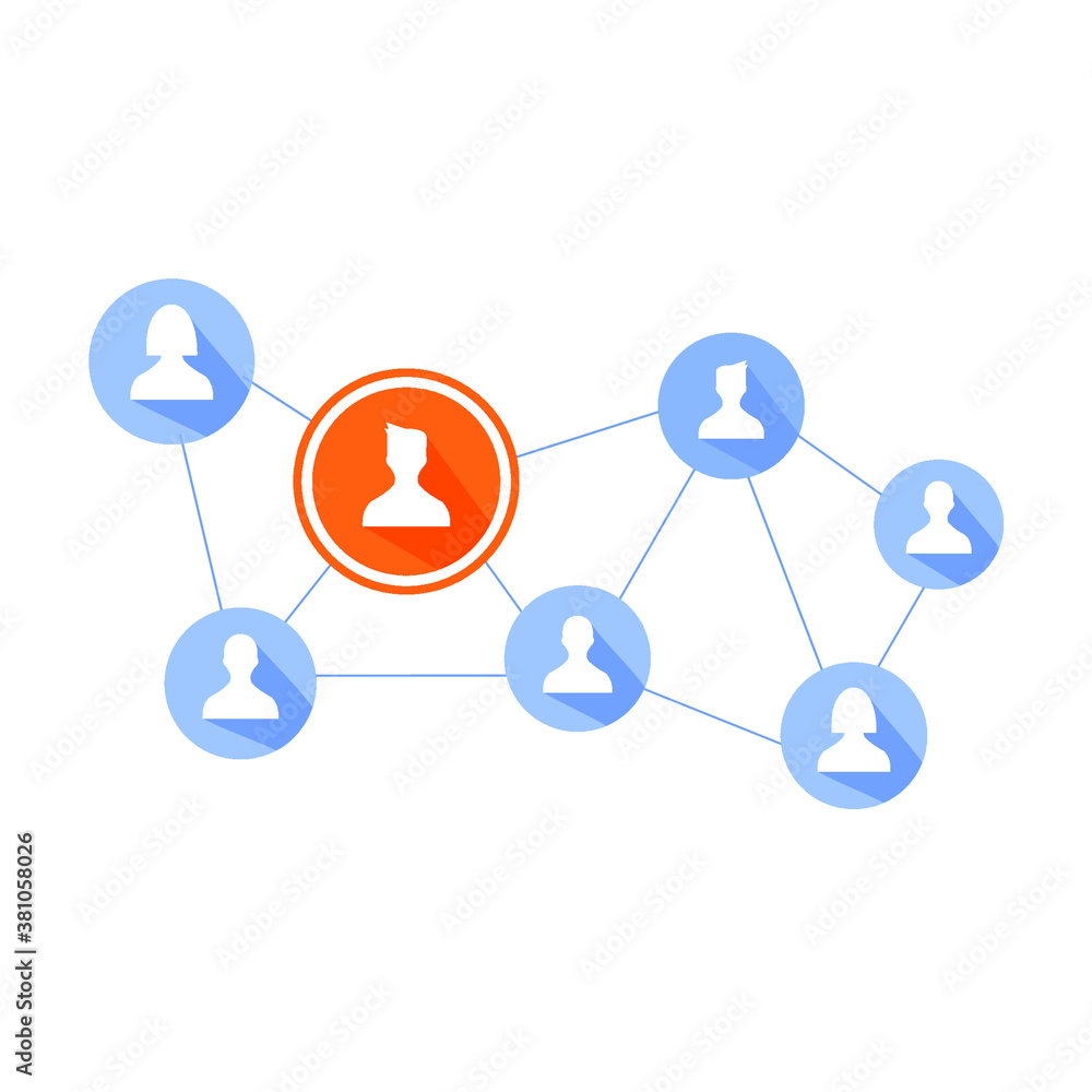people, infographic, human, connection Stock Vector | Adobe Stock