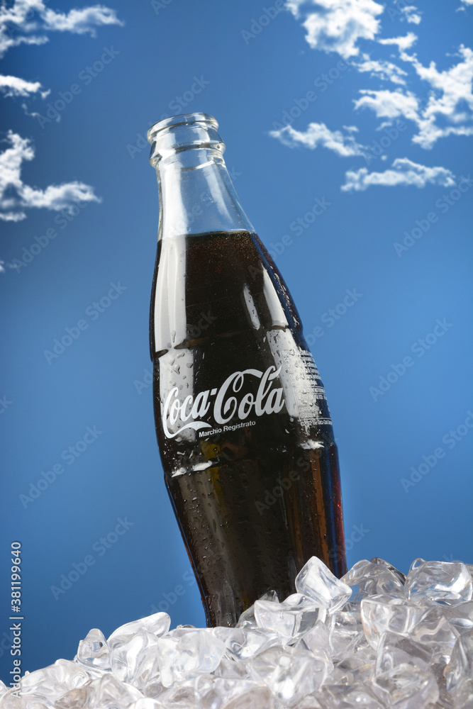 bottle of Coca-Cola - editorial use only Stock Photo | Adobe Stock