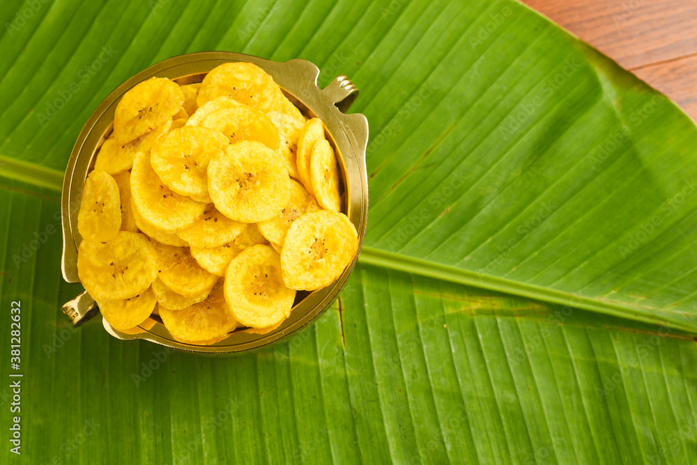 Kerala banana chips for Onam festival popular deep fried snack ...