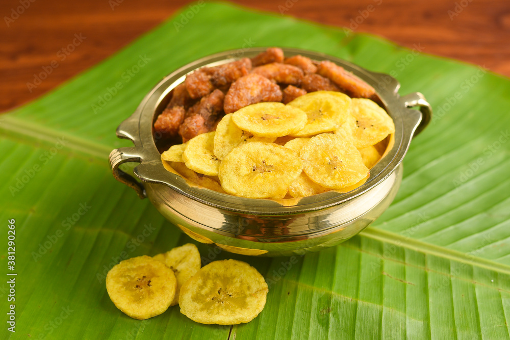 Kerala banana chips for Onam festival popular deep fried snack ...