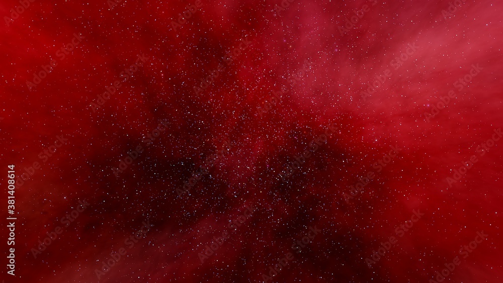 Stars in sky, starry night starlight shine of milky way, space cosmic ...