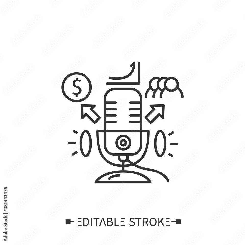 Podcast promotion. Content monetization, rating, audience coverage ...
