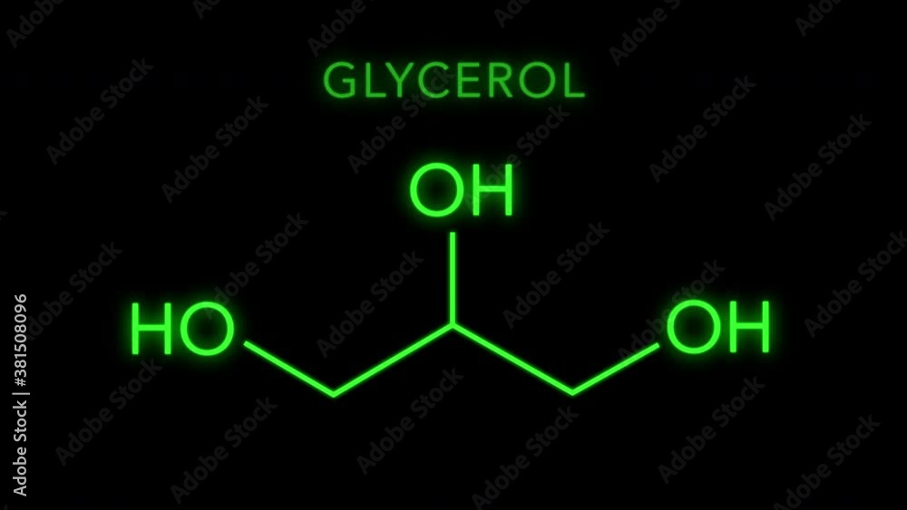 Glycerin Structure
