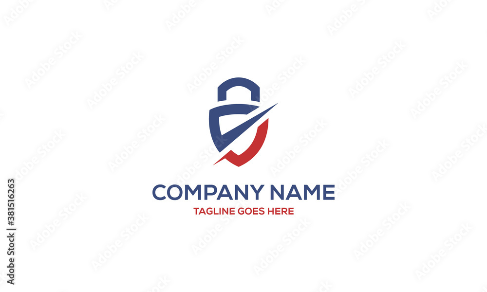 Letter S With Symbol Security Vector Logo Design Inspirations Stock ...