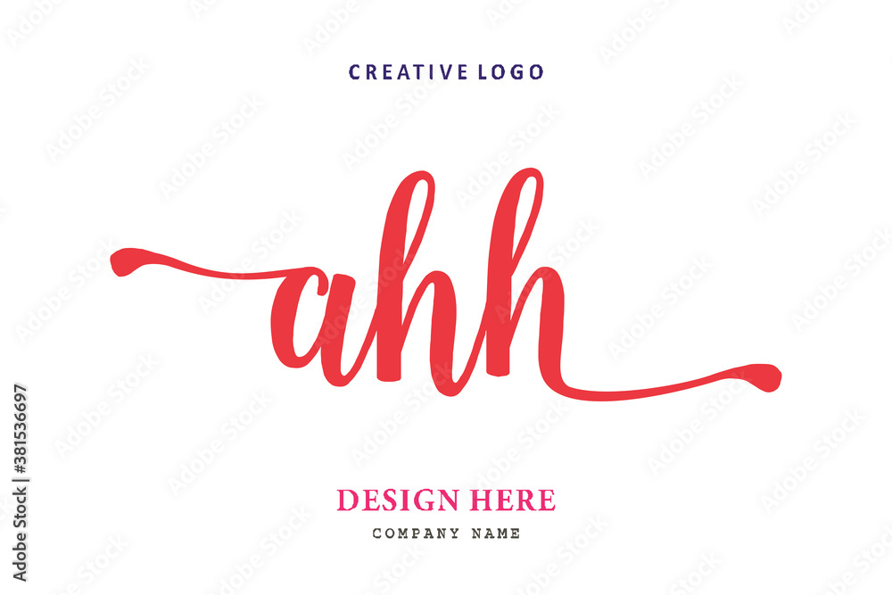 pharmacy logo AHH letter is simple, easy to understand and ...