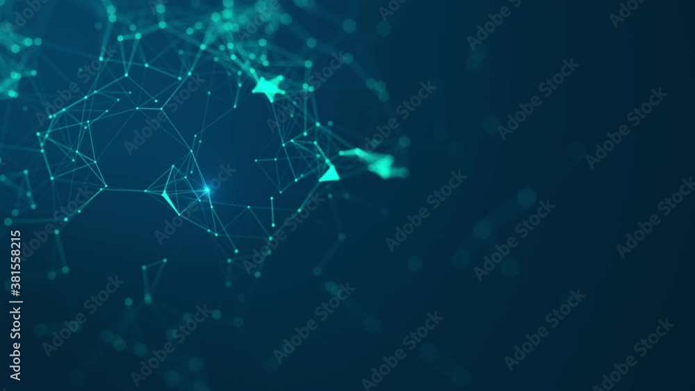 Technology network concept. Stock Video | Adobe Stock