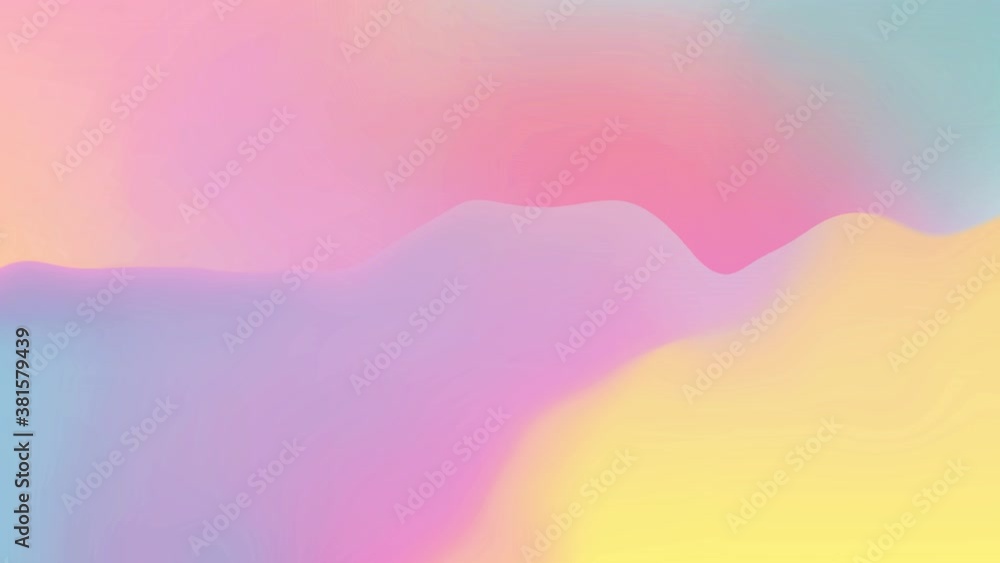 Abstract Fluid colorful liquid gradients Loop Animation. Vibrant ...