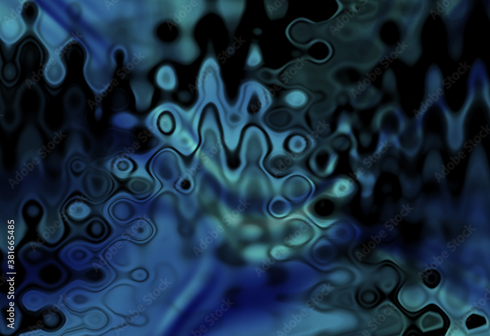 textura abstracta en tonalidades azules muy brillante en forma de ondas ...