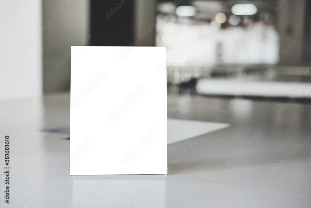 Mock up acrylic frame posters pattern template forms background, blank ...