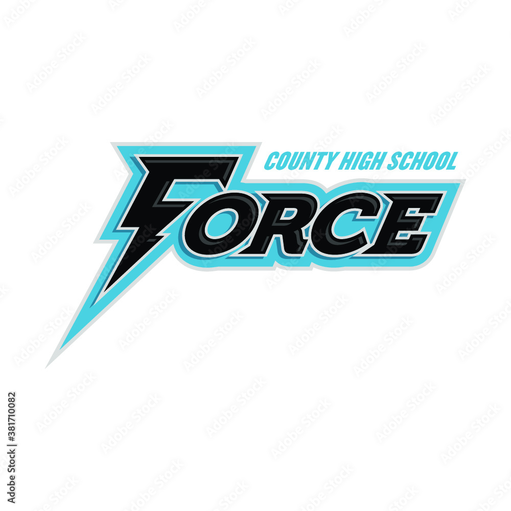 Force Logo Stock Vector | Adobe Stock