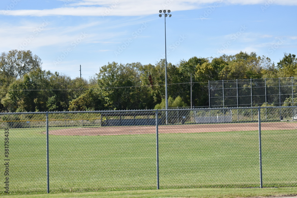 Softball Field Stock Photo | Adobe Stock
