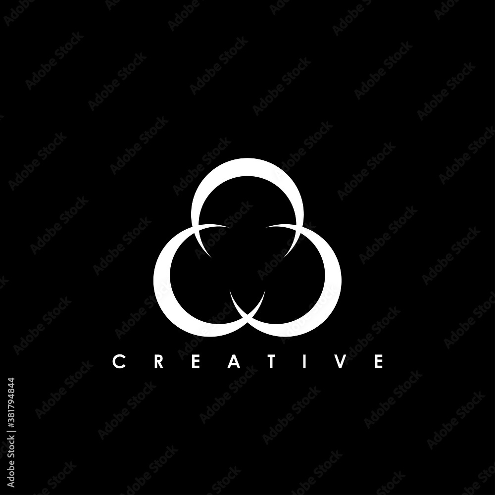 CCC Letter Logo Design Vector Stock Vector | Adobe Stock