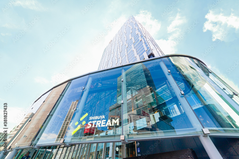 Shibuya, Tokyo, Japan - SHIBUYA STREAM: Shibuya Stream is a skyscraper ...