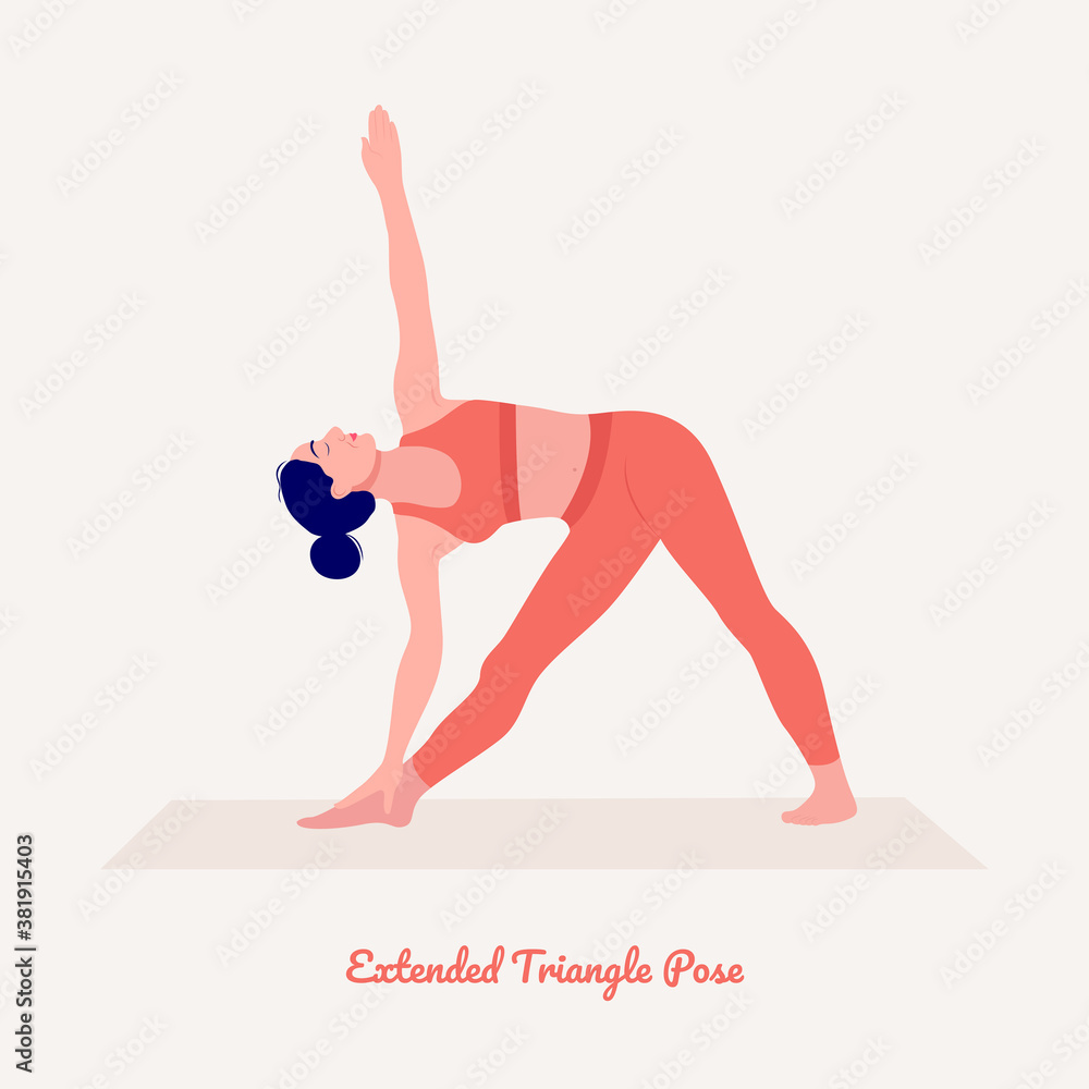 Extended Triangle Pose