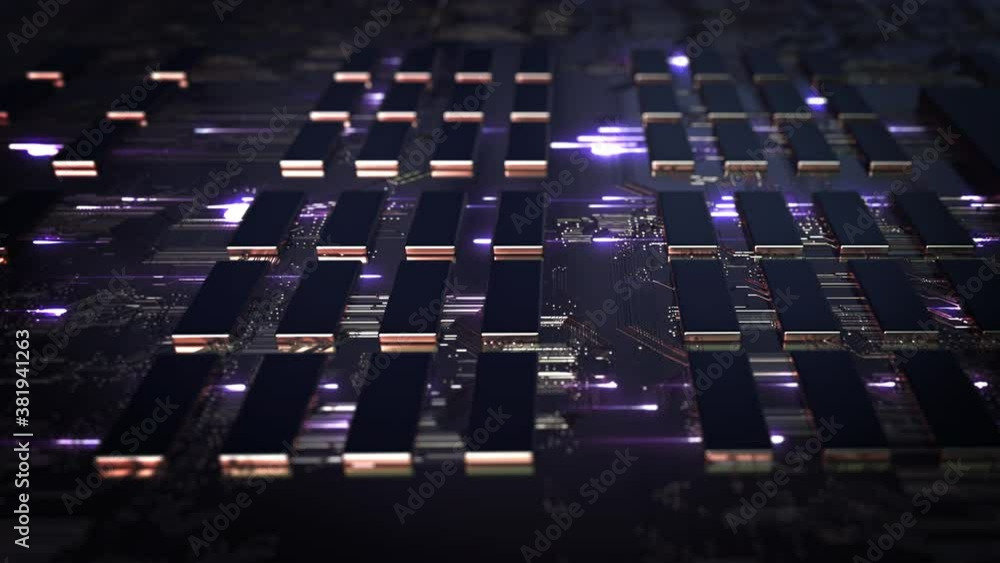 Technology background/Technology background of the abstract computer ...