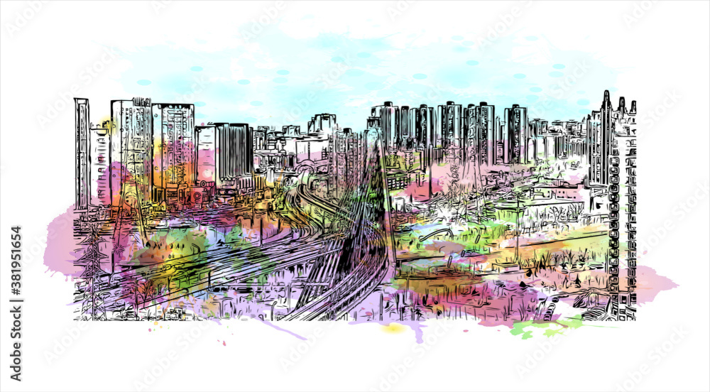 Building view with landmark of Beijing alternatively romanized as ...